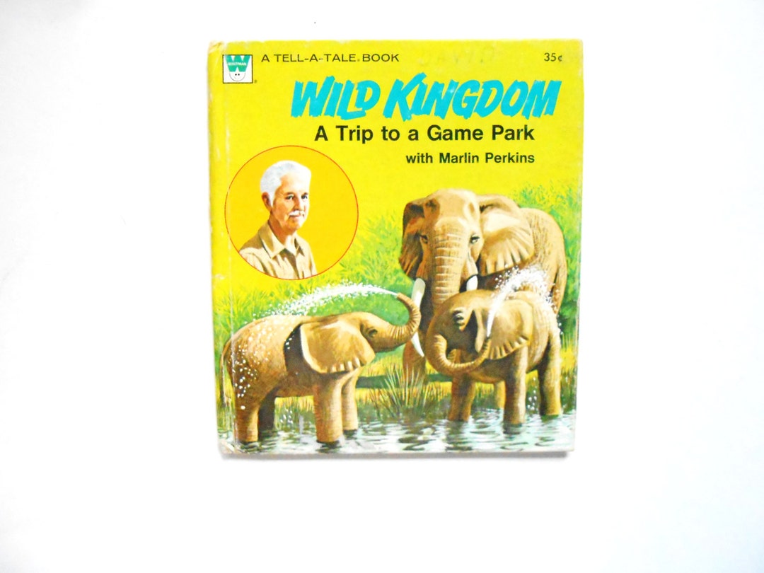 Wild Kingdom, a Vintage Children's Book, Tell-a-tale Book - Etsy