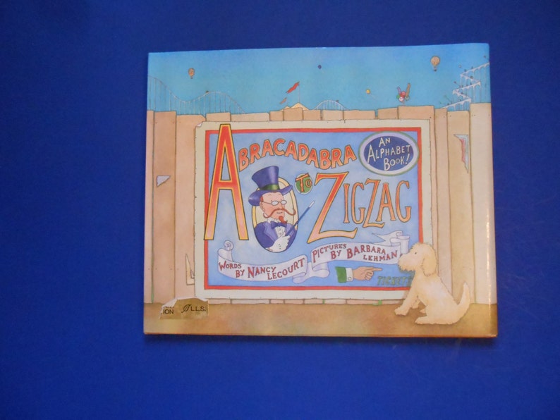 Abracadabra to Zigzag, a Vintage Children's Alphabet Book, ABC - Etsy