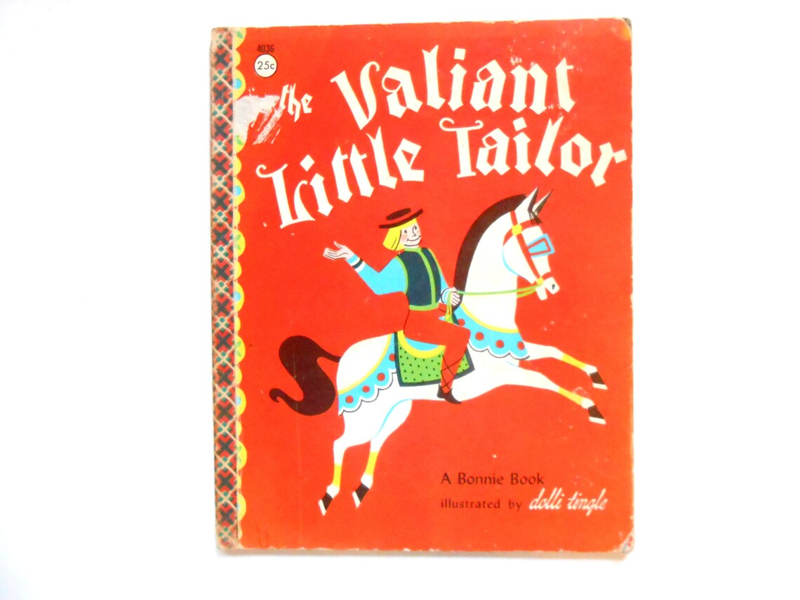 The Valiant Little Tailor a Vintage Children's Book 1961 - Etsy
