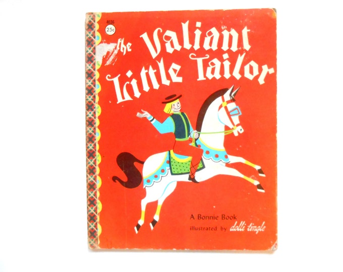 The Valiant Little Tailor, a Vintage Children's Book, 1961 - Etsy