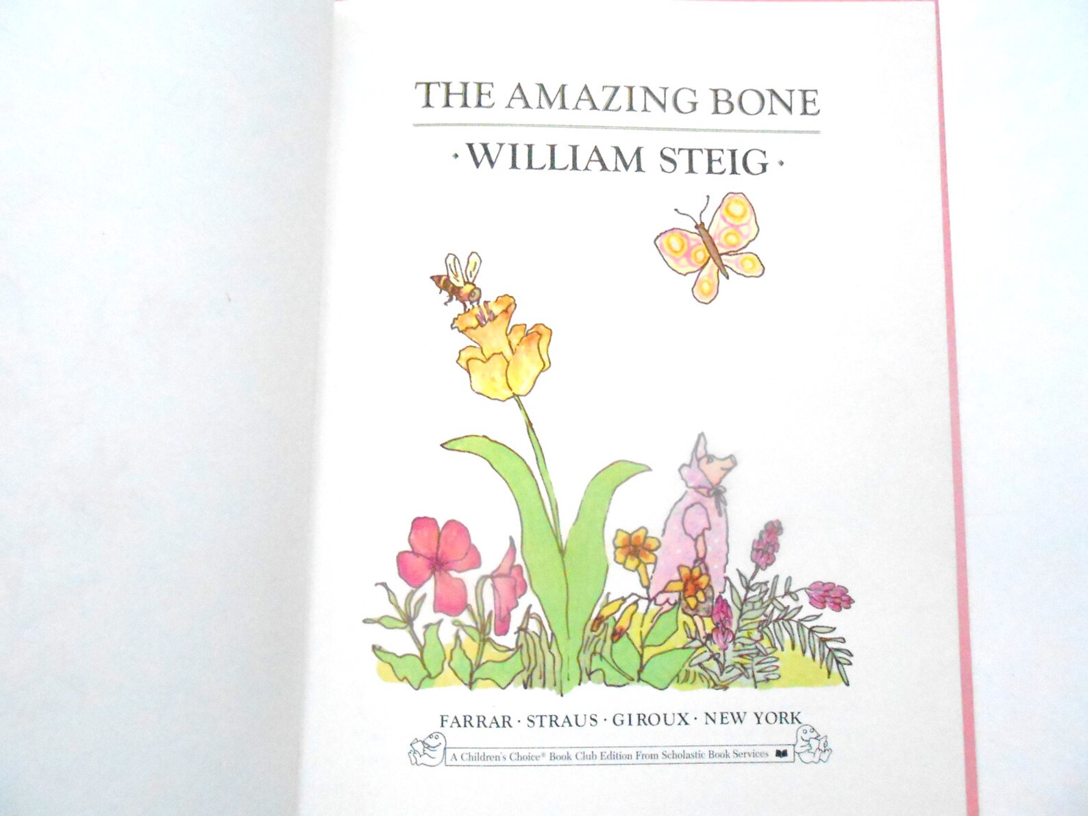 The Amazing Bone, a Vintage Children's Book by William Steig - Etsy