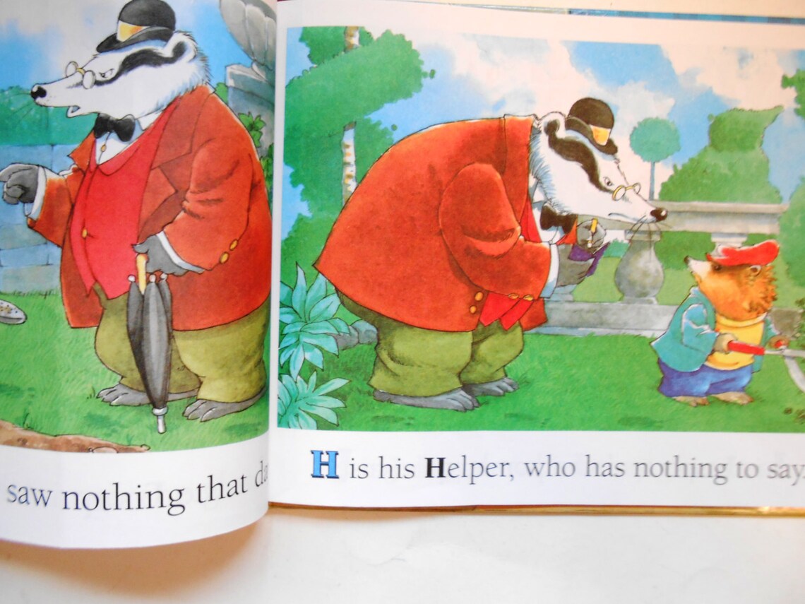 The ABC Mystery, a Vintage Children's Alphabet Book - Etsy