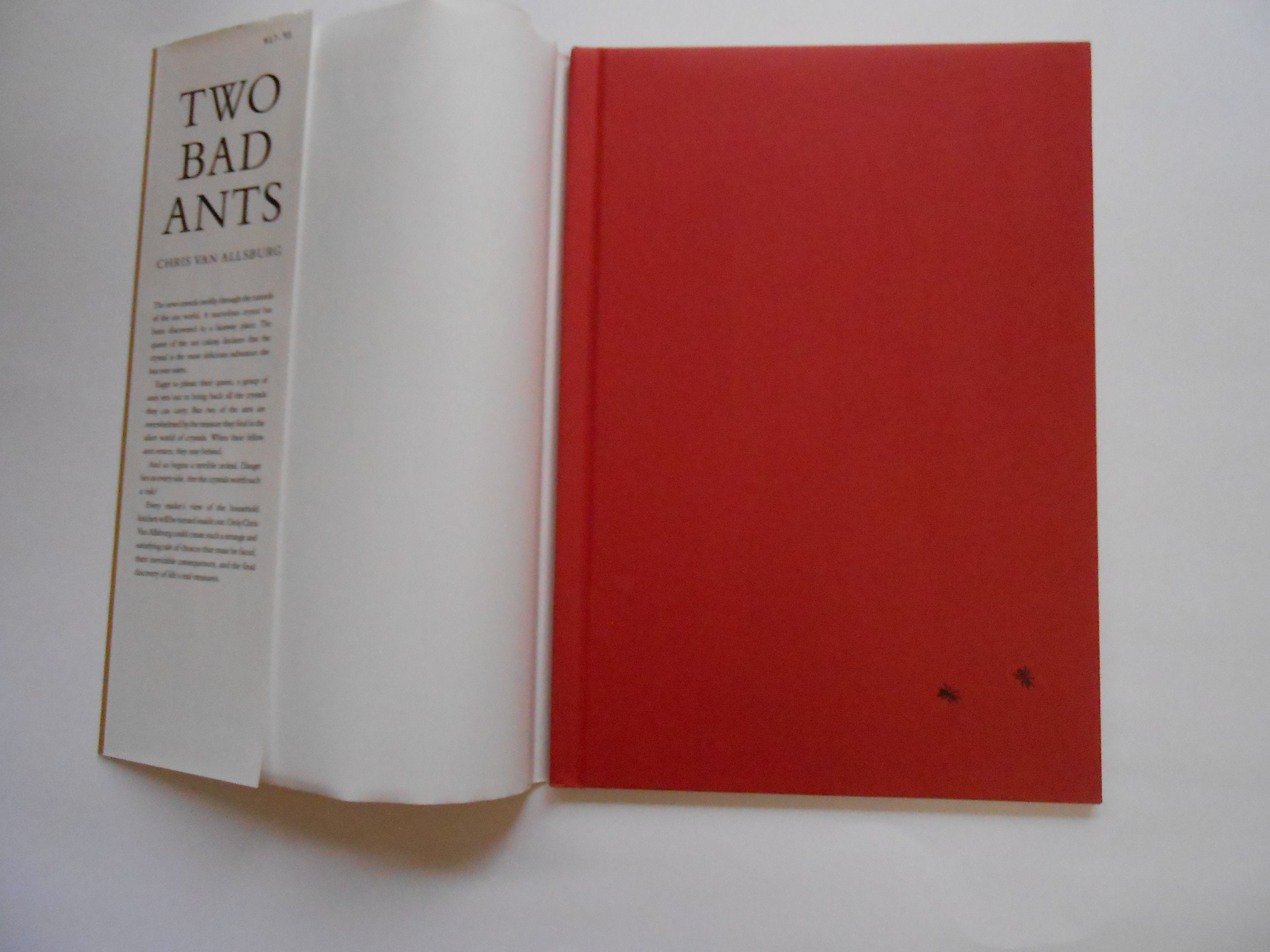 Two Bad Ants, a Vintage Books by Chris Van Allsburg, 1988 - Etsy