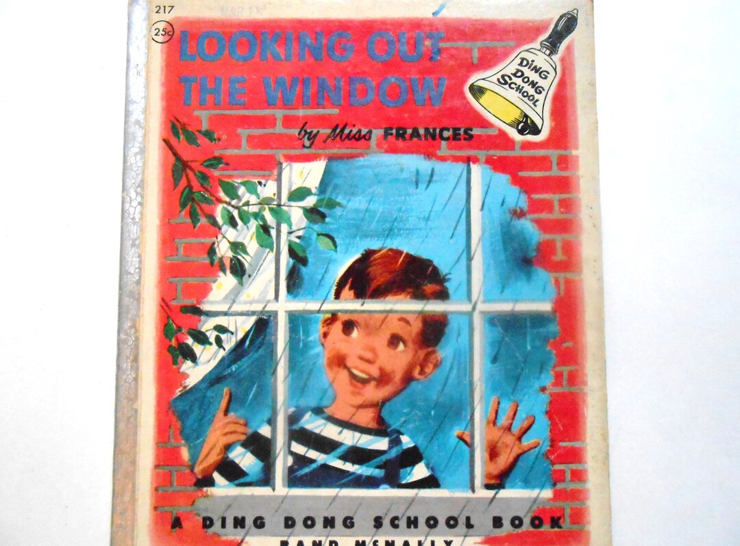 Looking Out the Window, a Vintage Children's Book - Etsy