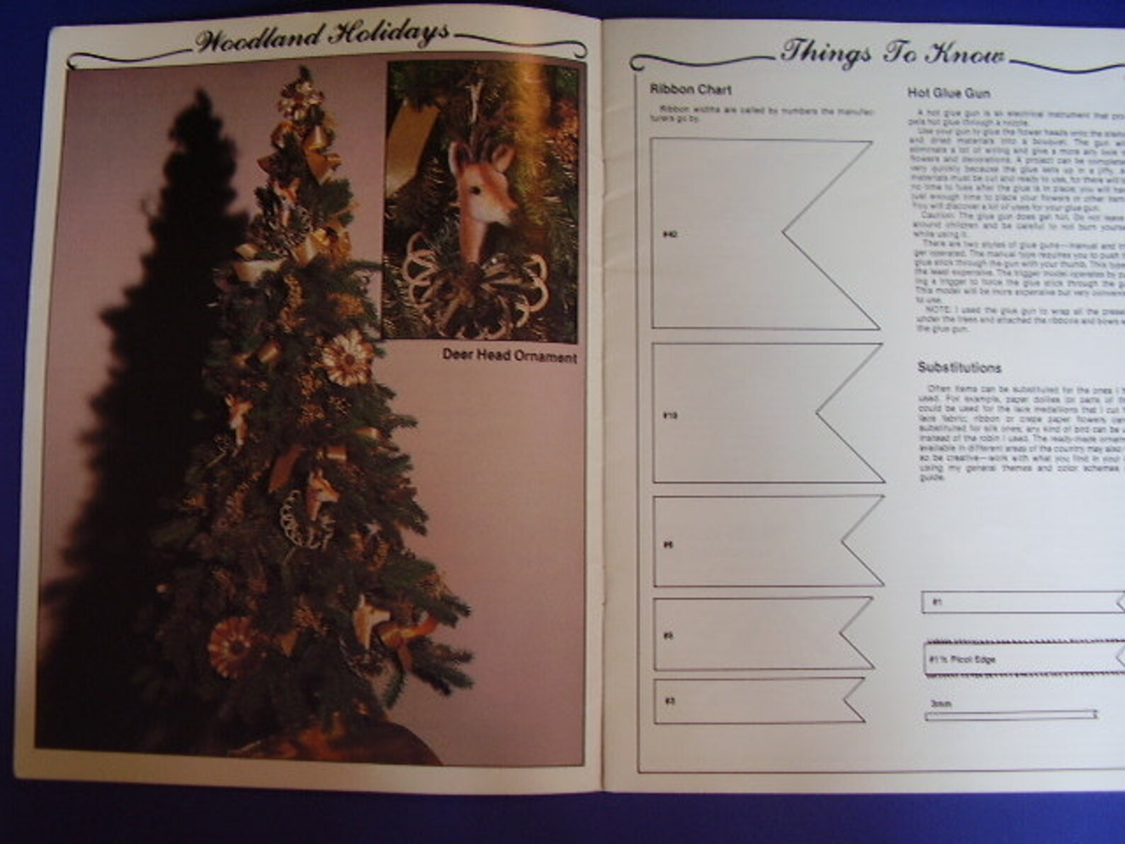 Christmas Craft Book How to Decorate a Christmas Tree - Etsy