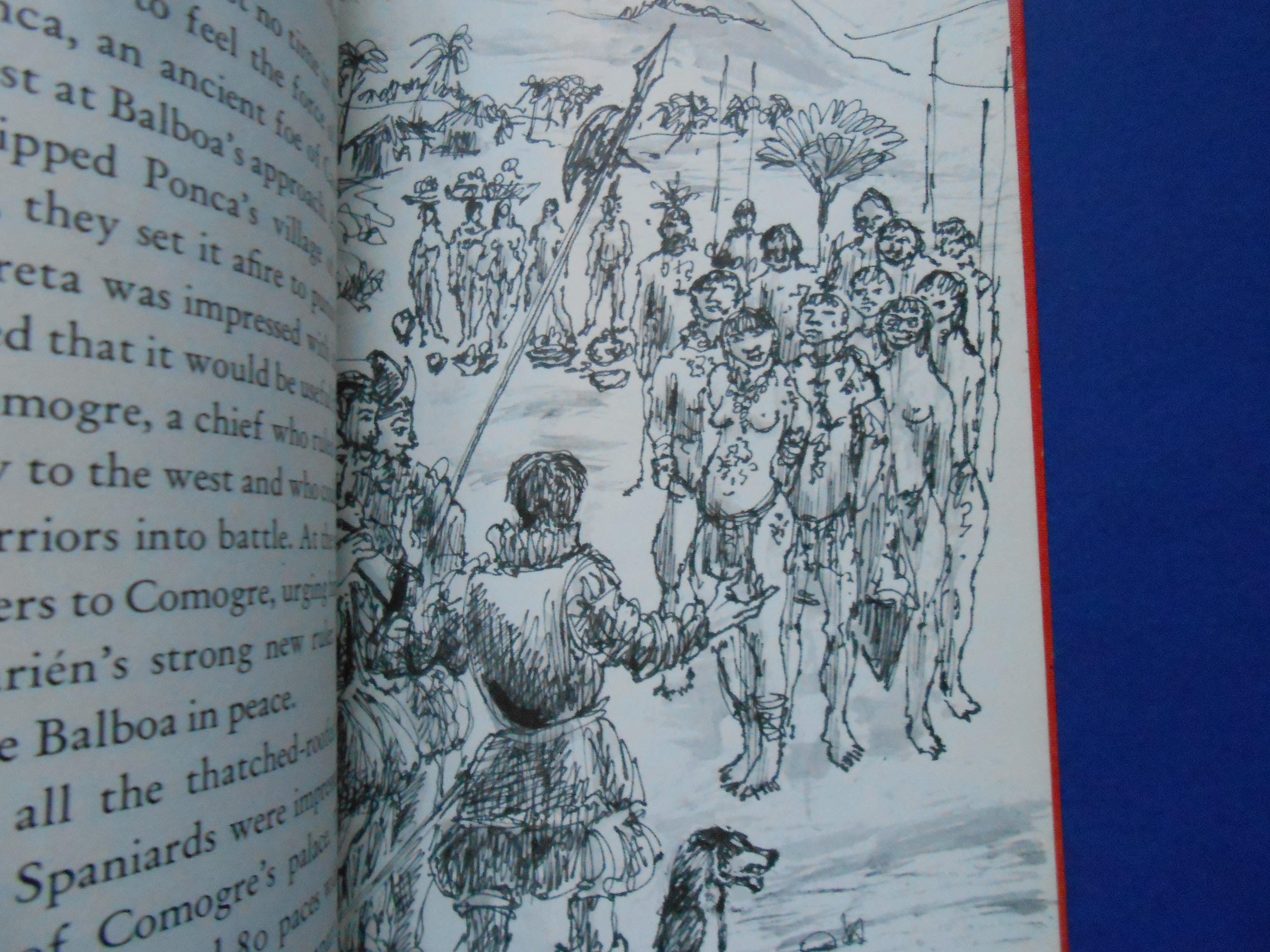 Balboa, Discoverer of the Pacific, a Vintage Children's Book by ...