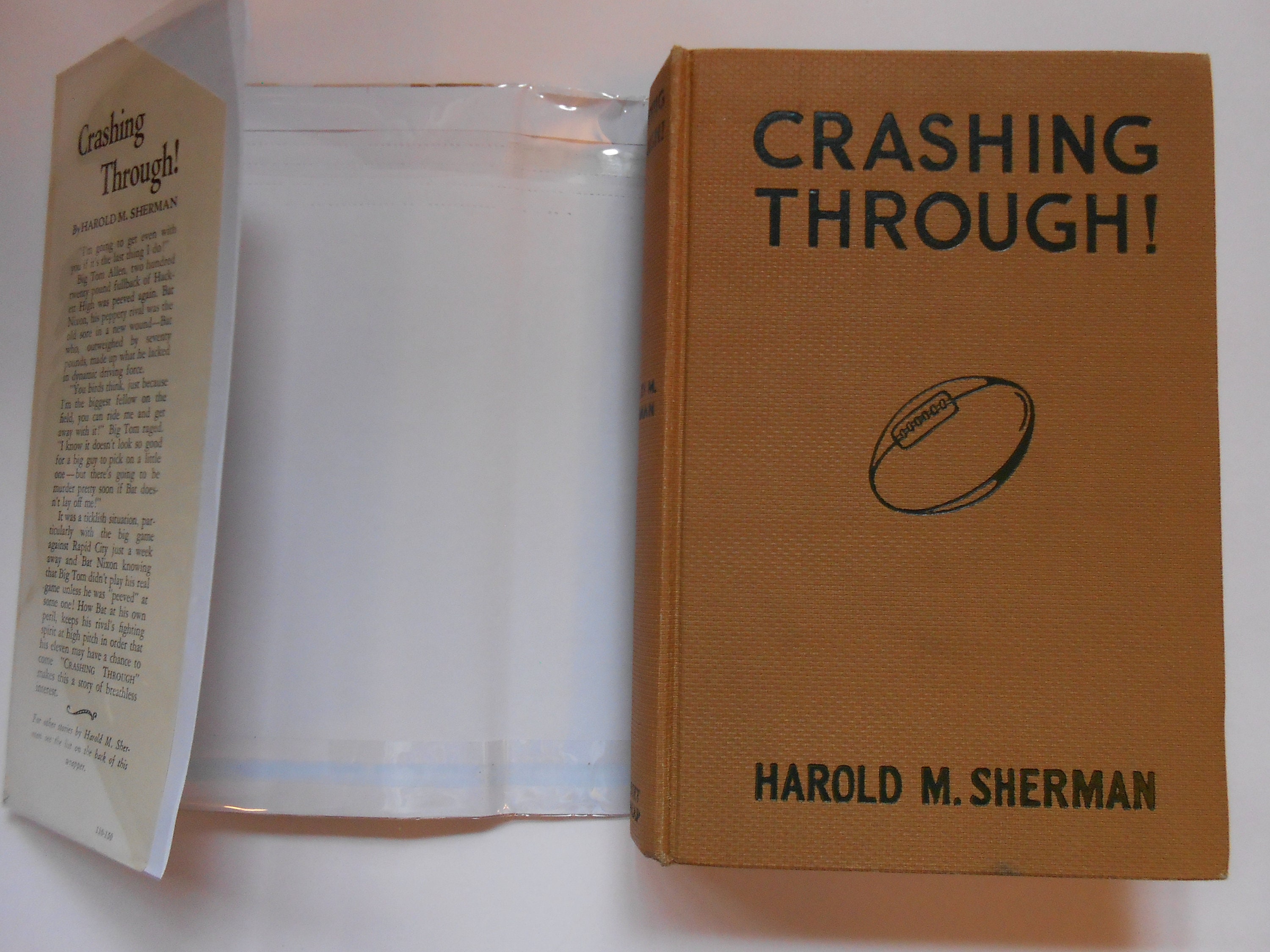 Crashing Through, a Vintage Children's Football Book - Etsy