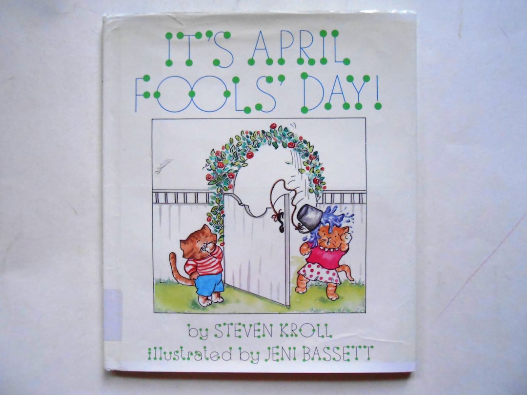 It's April Fools' Day, a Vintage Children's Book - Etsy