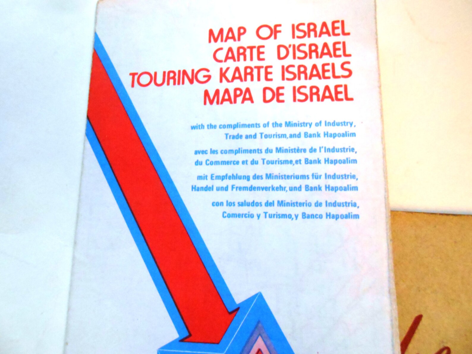 Paper Ephemera, Vintage, 22 Postcards, Stickers, Israel Map, Old Photo ...