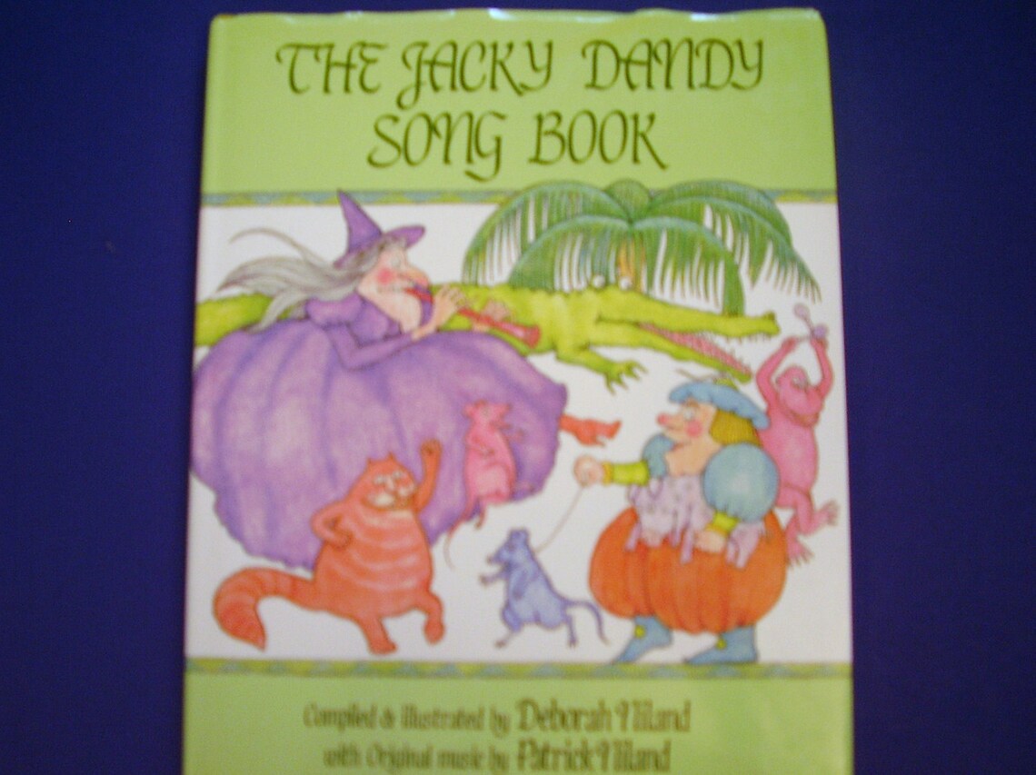 Vintage Children's Book, the Jacky Dandy Song Book - Etsy