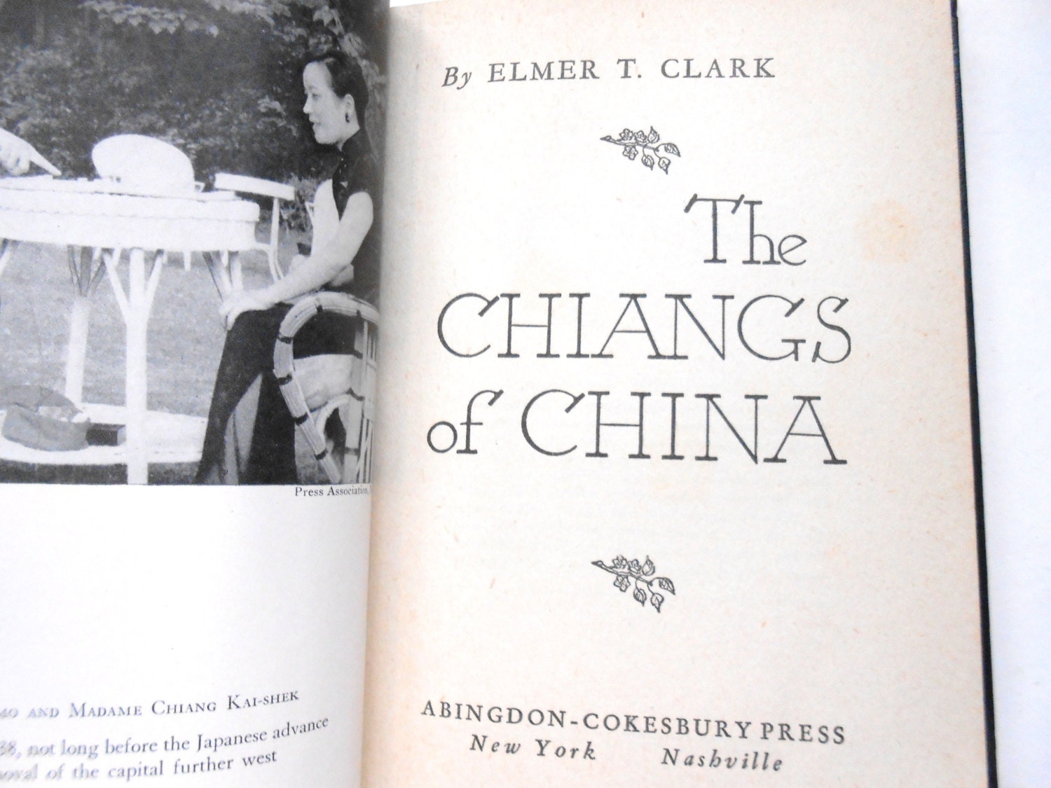 The Chiangs of China, a Vintage Book - Etsy