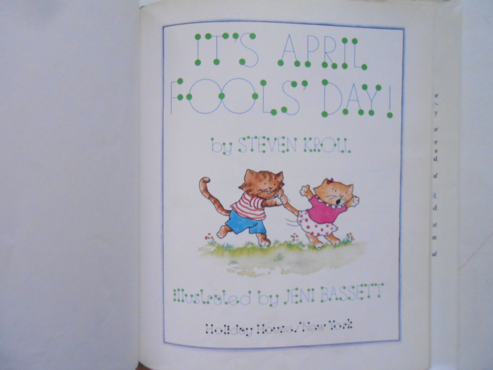It's April Fools' Day, a Vintage Children's Book - Etsy