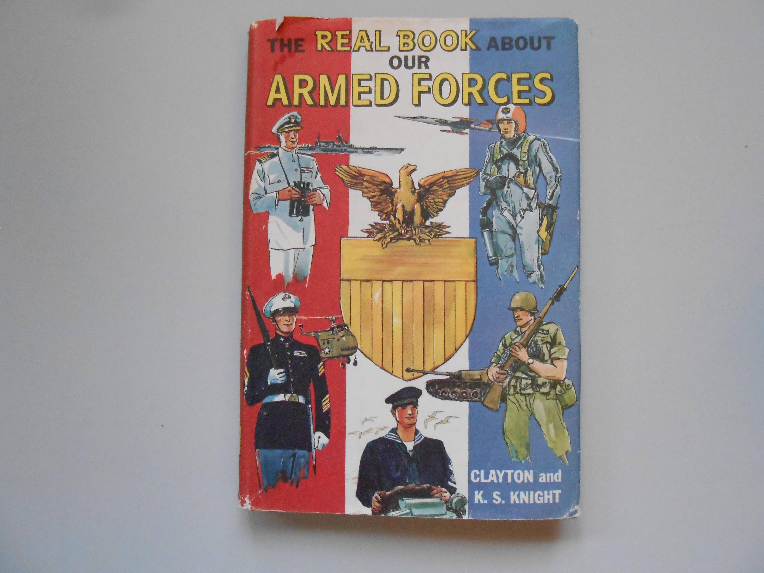 The Real Book About Our Armed Forces a Vintage Children's - Etsy