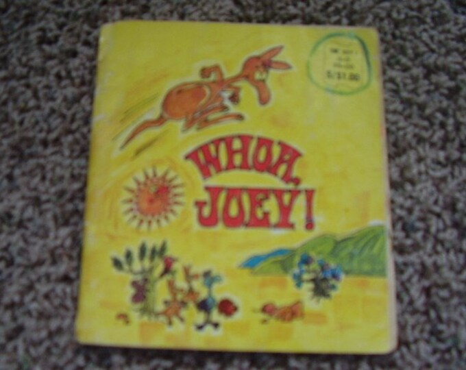 Vintage Children's Book Whoa, Joey - Etsy