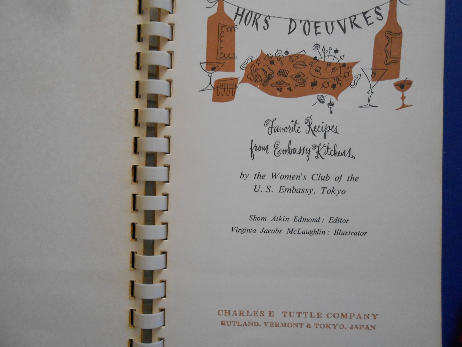 Hors D'oervres Favorite Recipes From Embassy Kitchens and - Etsy