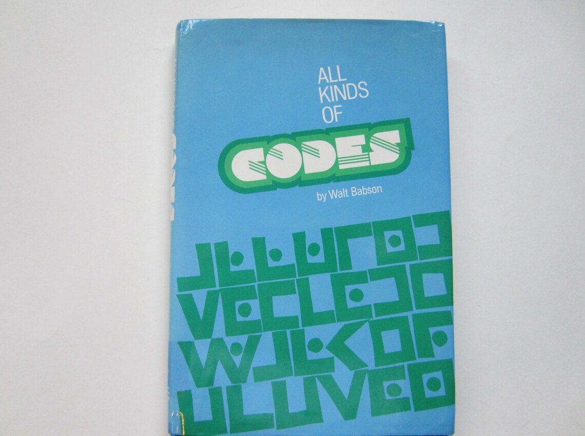 All Kinds of Codes, a Vintage Children's Book - Etsy