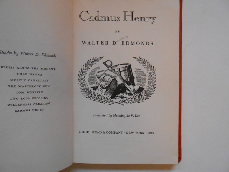 Cadmus Henry, a Vintage Children's Book - Etsy