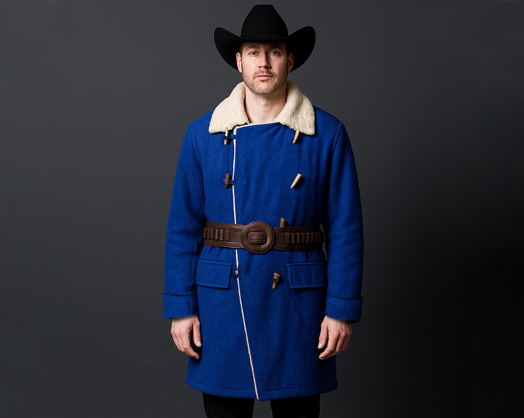 Arthur Morgan Blue Coat Red Dead | RDR2 Arthur Morgan Trench Coat ...