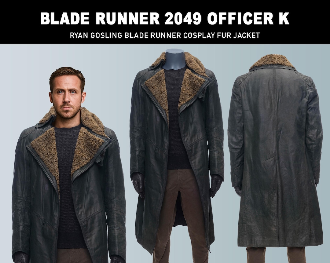 Blade Runner 2049 Officer K Jacket | Ryan Gosling Cosplay Coat ...