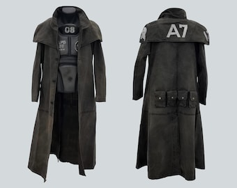 Handmade NCR Ranger Duster Coat Fall Out New Vegas Veteran Cosplay ...