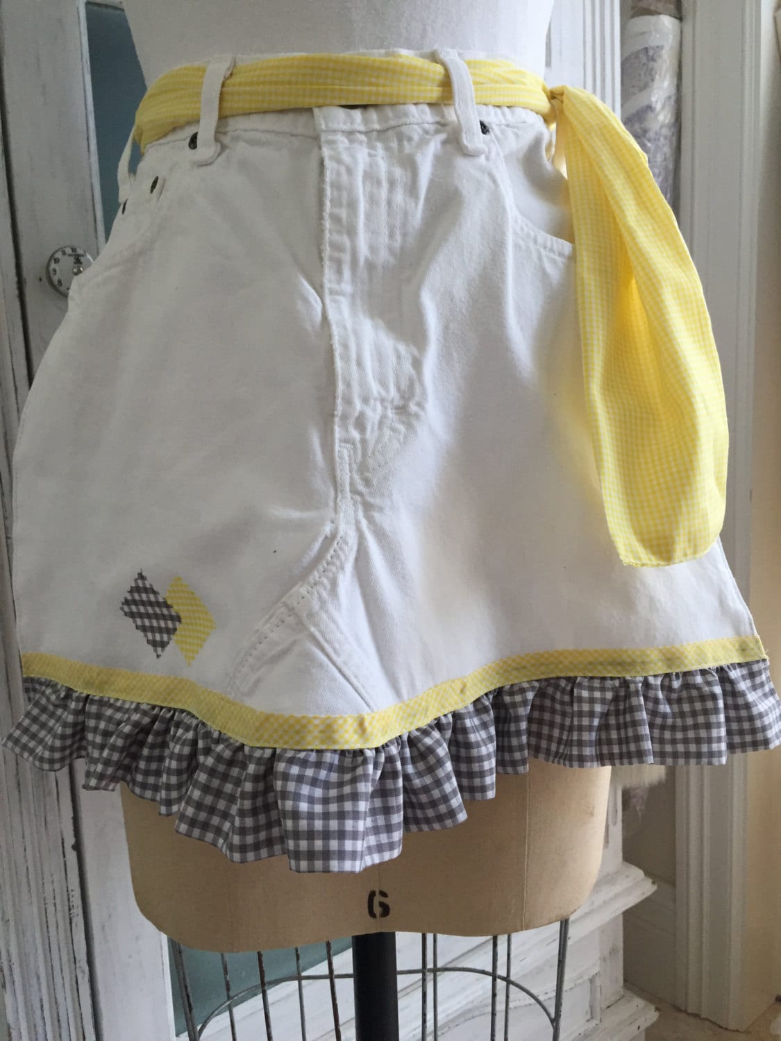 Blue Jean Apron Sewing Tutorial - Etsy