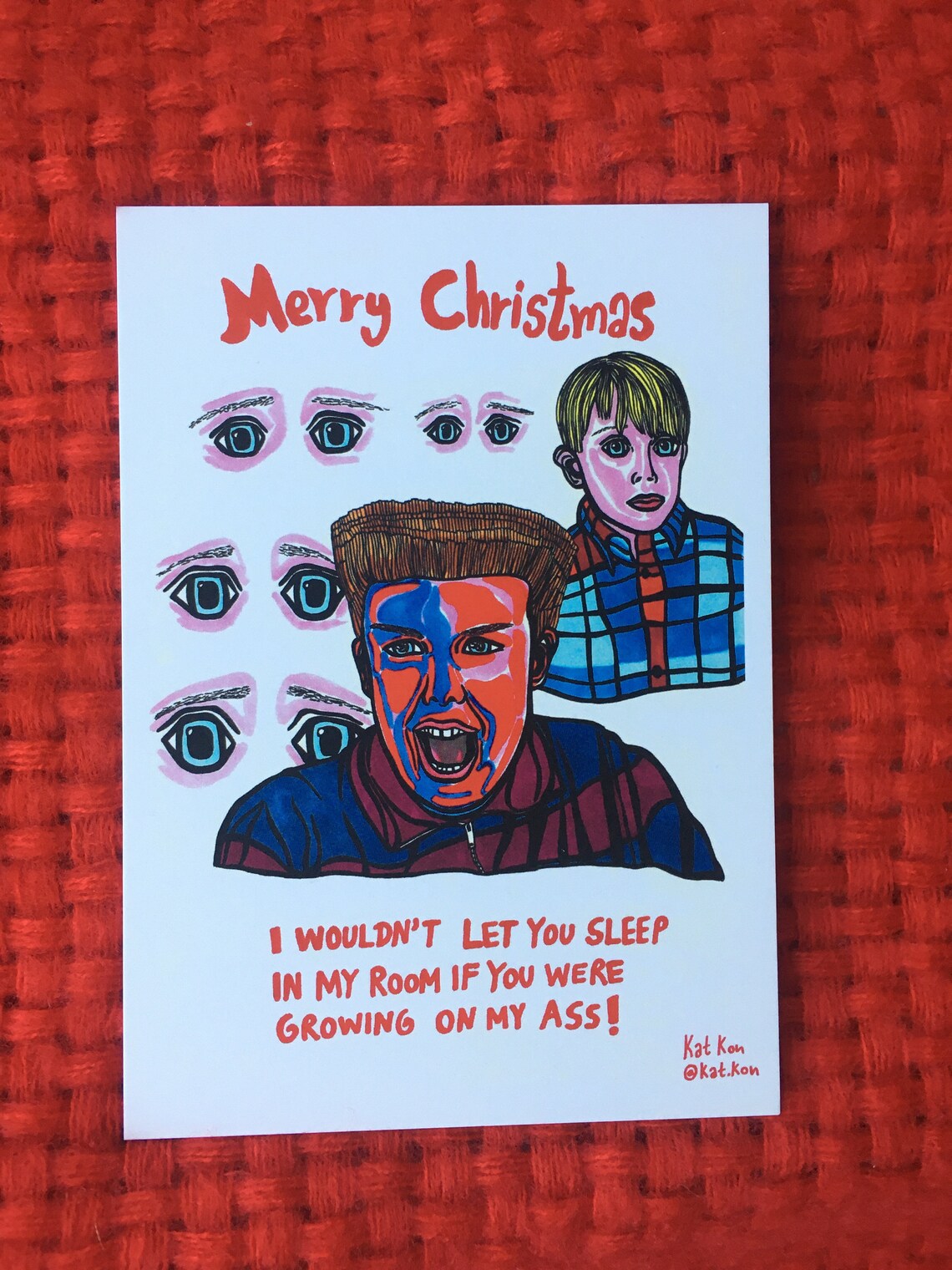 Home Alone Christmas Card - Etsy