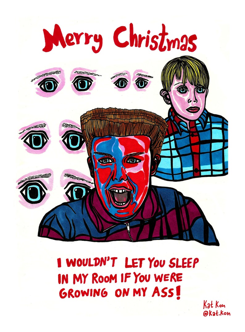 Home Alone Christmas Card - Etsy