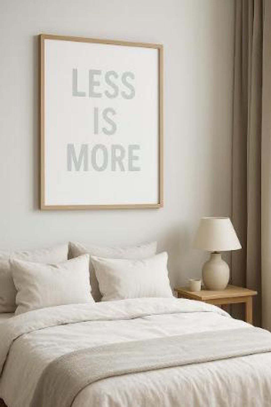 Less is More - Poster - Etsy