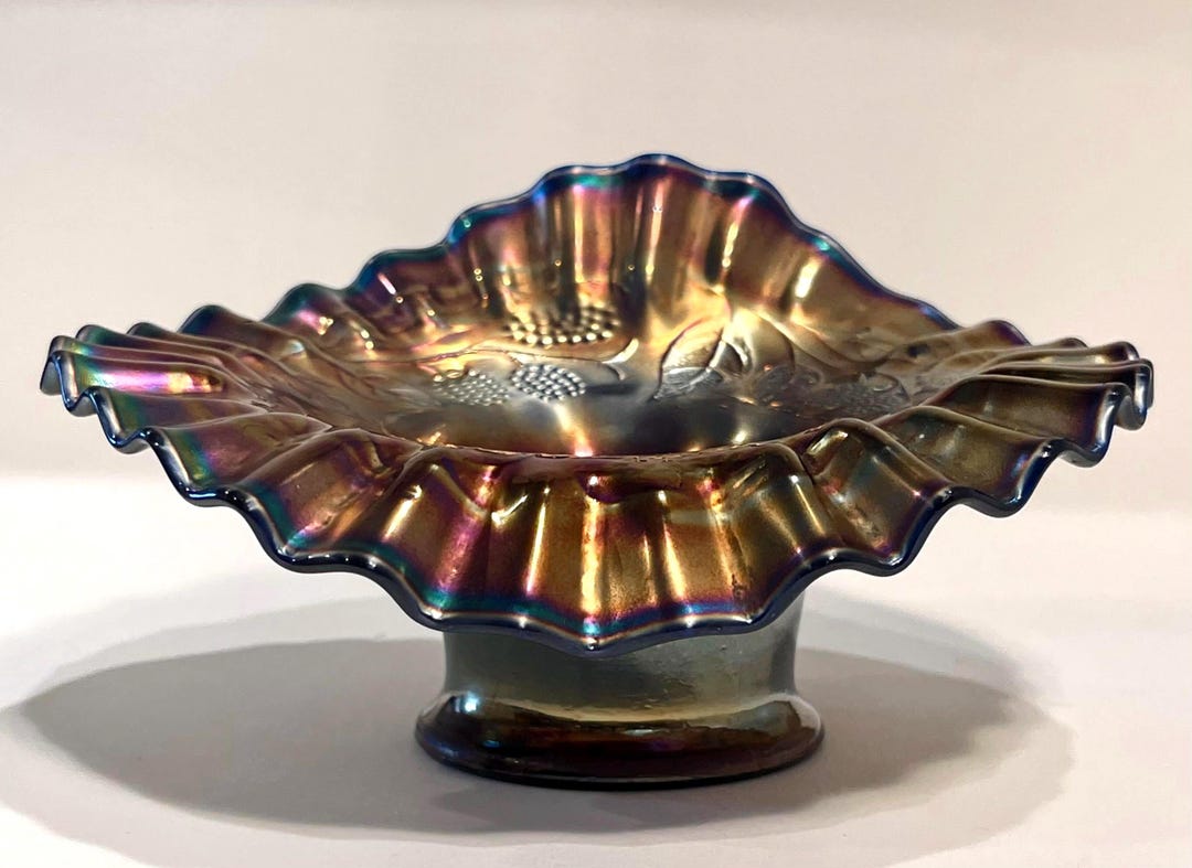 Fenton Blackberry Spray Antique Jack in the Pulpit Hat - Etsy