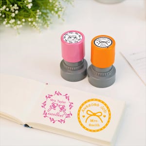 Personalized Teacher Stamp, Custom Teacher Stamp, Teacher Stamper ...