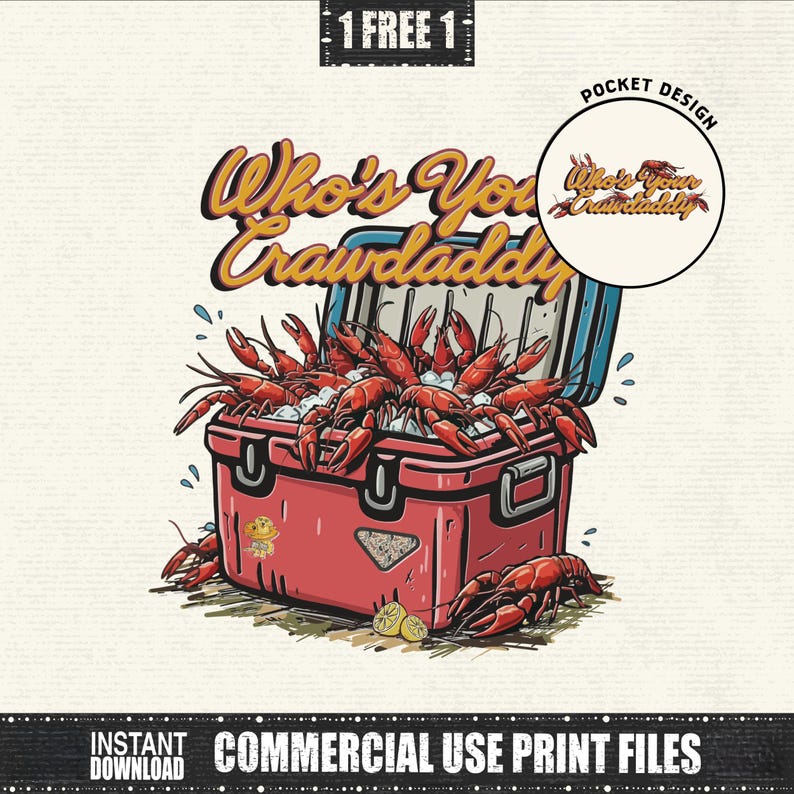 Who’s Your Crawdaddy PNG, Funny Crawfish Cooler, Funny Crawfish ...