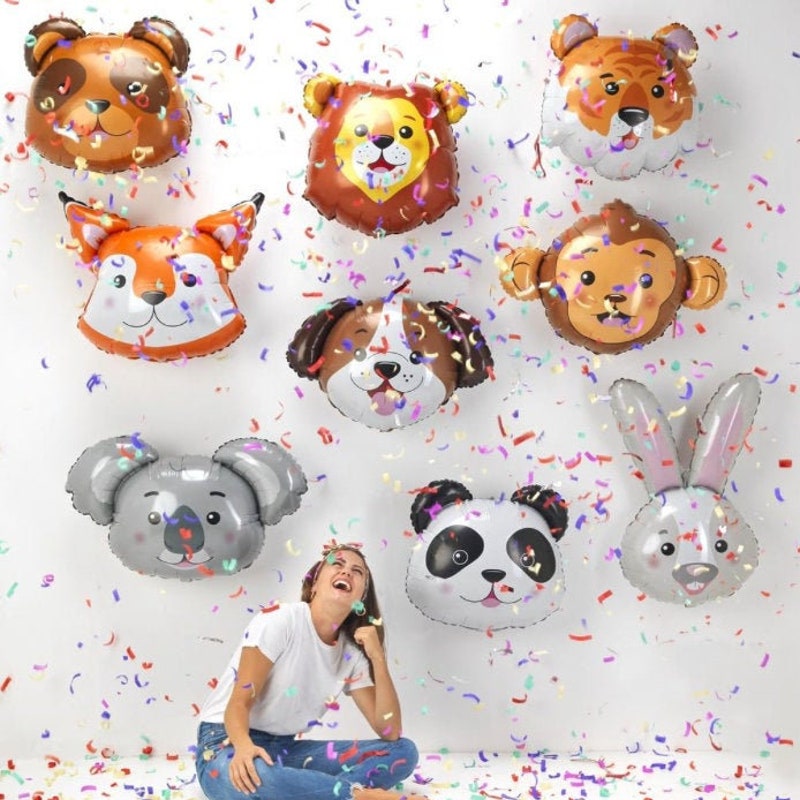 Helium Animal Balloons - Etsy