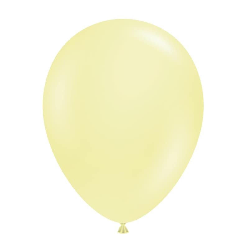 Tuftex Lemonade Latex Balloons - 5”, 11”, 17”, 24”, 36” and 260 Sizes ...