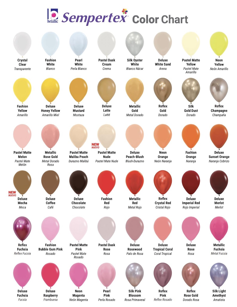 Deluxe Chocolate Brown Sempertex Latex Balloons - 5”, 9", 11”round ...
