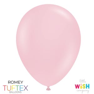 Tuftex Romey Pink Latex Balloons - 5", 11", 17", 24", 36" Round and 260 ...