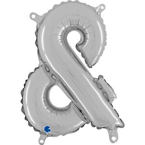 Custom Word Balloons - Script Letter Balloons - Silver - Gold - Cursive ...