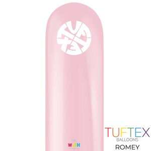 Tuftex Romey Pink Latex Balloons - 5", 11", 17", 24", 36" Round and 260 ...