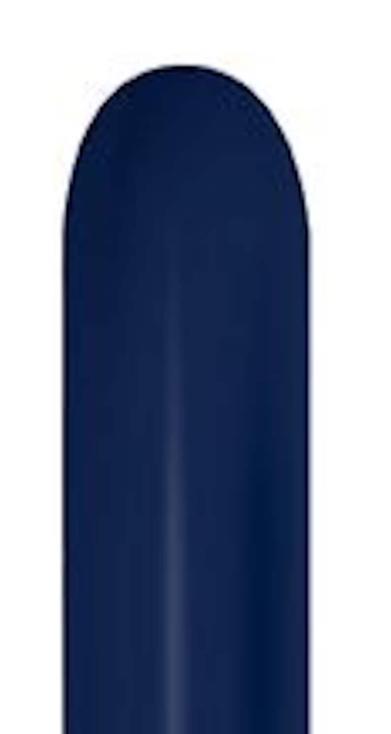 Sempertex Fashion Navy Blue Latex Balloons - 5”, 11”, 17”, 24”, 36” and ...