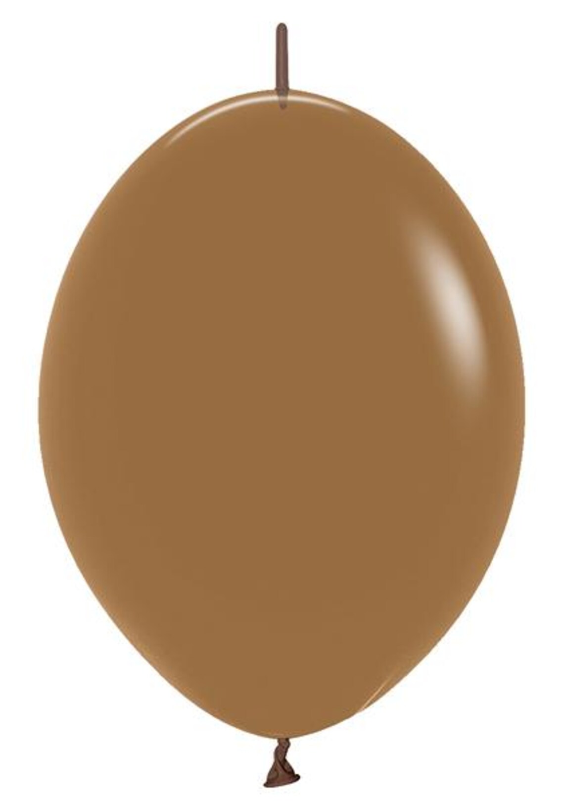 Deluxe Mocha Brown Sempertex Latex Balloons - 5”, 9", 11”, 18”, 24”, 36 ...