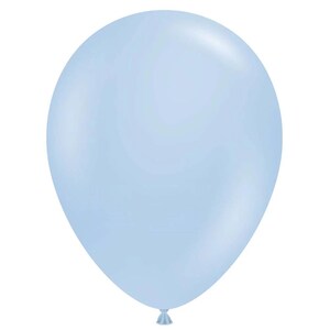 Tuftex Monet Blue Latex Balloons - 5", 11", 17", 24", 36" Round and 260 ...