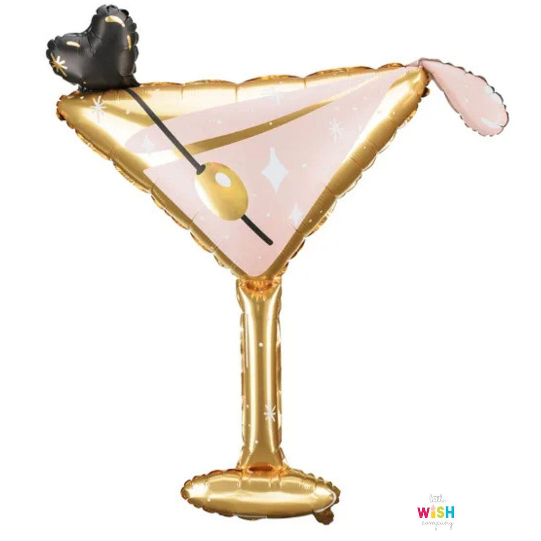 Martini Drink Balloons - 39 Inch - - Etsy