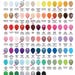 5 Inch - Sempertex Latex Balloons - Package 10 - Round Balloons ...