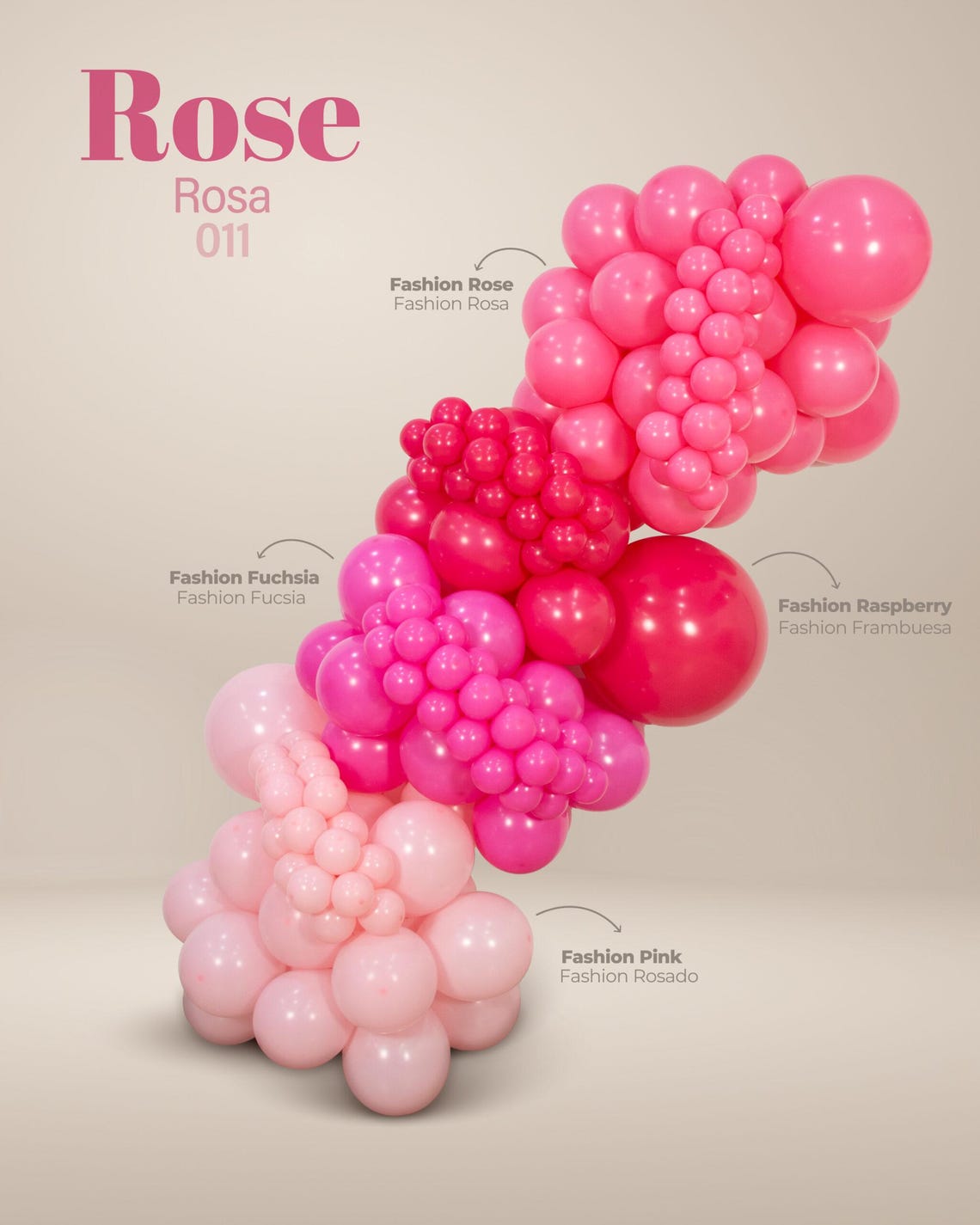 5 Inch - Sempertex Latex Balloons - Package 10 - Round Balloons ...