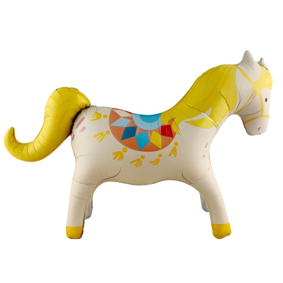 Carousel Horse Balloons - 26 Inch -air Fill Standing Balloons ...