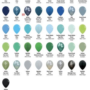5 Inch - Sempertex Latex Balloons - Package 10 - Round Balloons ...