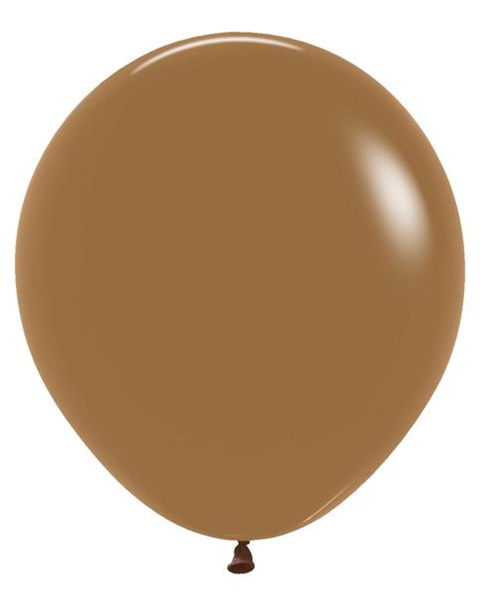 Deluxe Mocha Brown Sempertex Latex Balloons - 5”, 9", 11”, 18”, 24”, 36 ...
