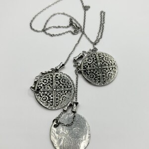 Triple Greek Byzantine Coin Necklace - Etsy