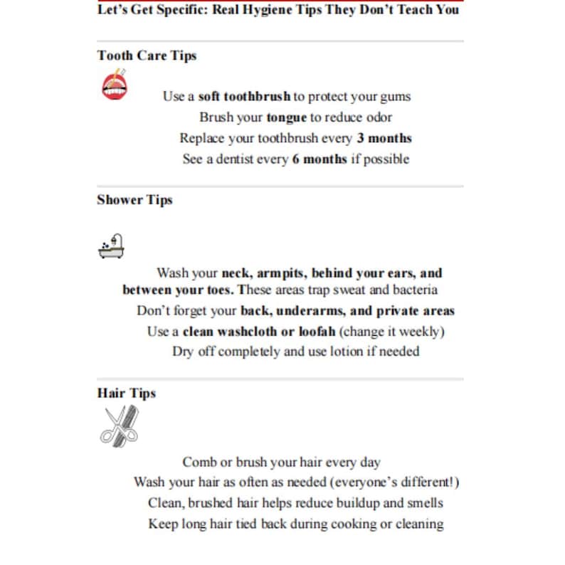 Life Skills Workbook for Teens & Young Adults: Budgeting, Hygiene ...