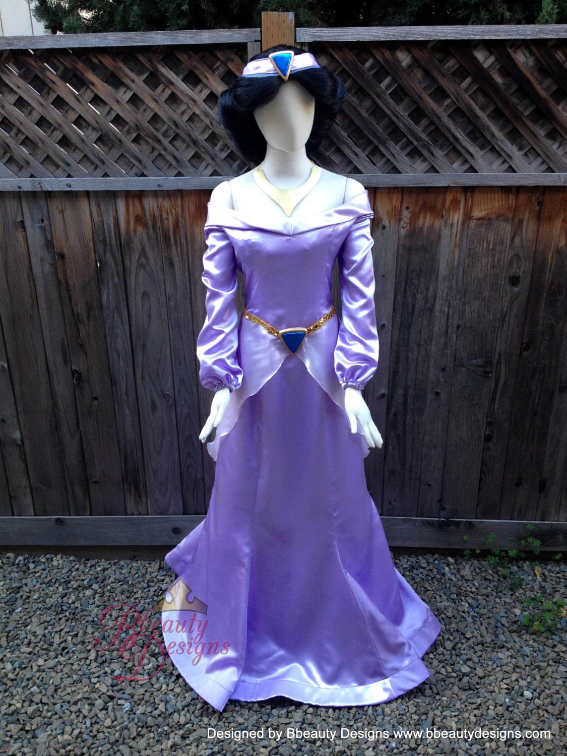 Princess Jasmine Purple Costume