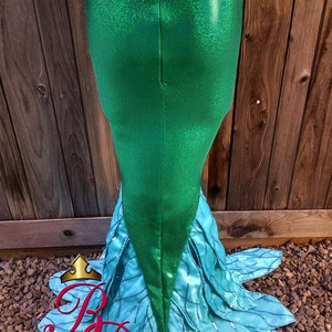 Ariel Little Mermaid Tail G Park Inspired Walkable Tail Cosplay - Etsy